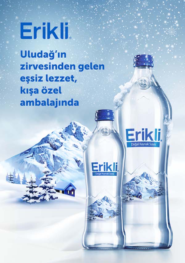 Uludağ’ın zirvesinden gelen eşsiz Erikli lezzeti kışa özel ambalajında ...